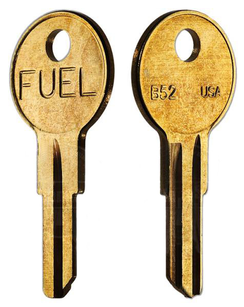 Gas Cap Keys and Key Blanks | ILCO B52 1098GX