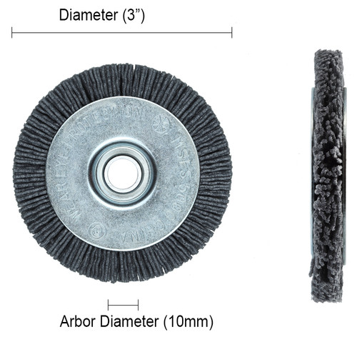 Orion KD50A-102B Key Machine Nylon Brush | Ilco BD0316XXXX