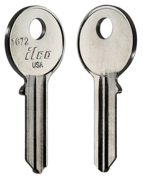 Guard Security Padlock Keys & Key Blanks | ILCO 1672