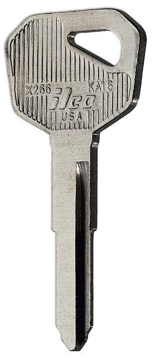 Kawasaki Keys and Key Blanks | Ilco KA16 X266