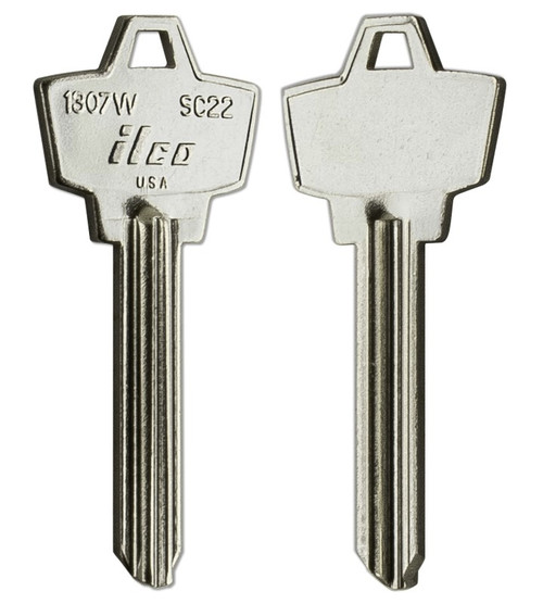 Wholesale Schlage Keys and Key Blanks | ILCO SC22 1307W