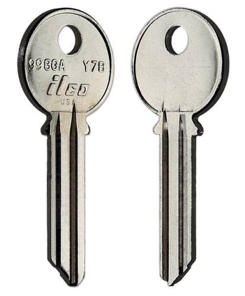 Wholesale Yale Keys and Key Blanks - Ilco Y78 998GA