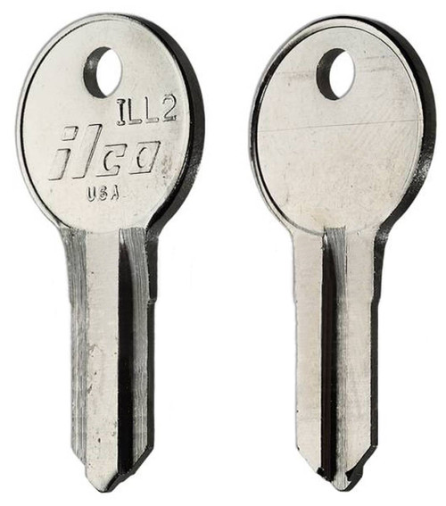 Illinois ILL2 Key Blanks. Wholesale Keys.