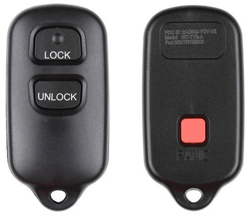 Replacement Toyota 3 Button Car Remote | ILCO RKE-TOY-3B2