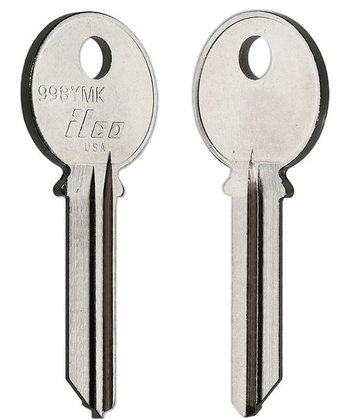 Yale YMK Keys and Key Blanks | Ilco 998YMK
