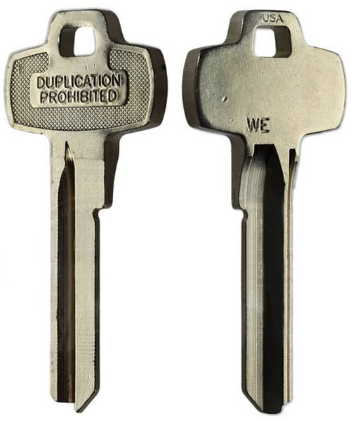 Best WE Section Keys and Key Blanks | Ilco 1A1WE1
