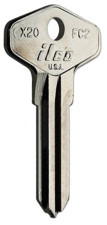 Jaguar Keys and Key Blanks | ILCO FC2 X20