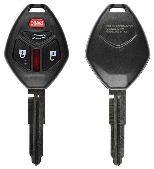 Replacement Mitsubishi 4 Button Car Key | ILCO RHK-MITS-4B2