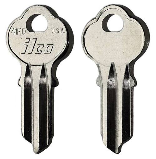 Chicago 41FD Key Blanks. Wholesale Keys.