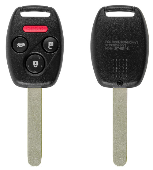 Replacement Honda 4 Button Car Key | ILCO RHK-HON 4B9