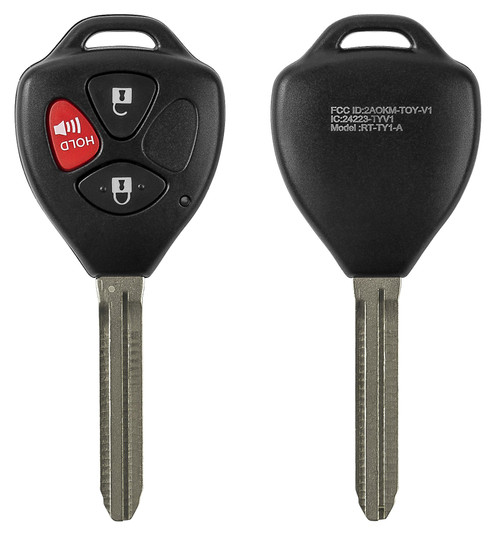 Toyota & Scion Car Keys and Key Blanks | ILCO RHK-TOY-3BD3