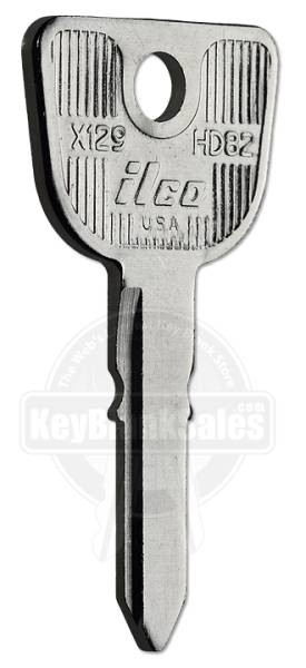 Honda Keys and Key Blanks | Ilco HD82 X129