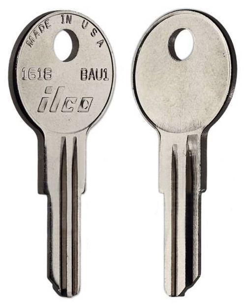 Bauer Keys and Key Blanks | Ilco BAU1 1618