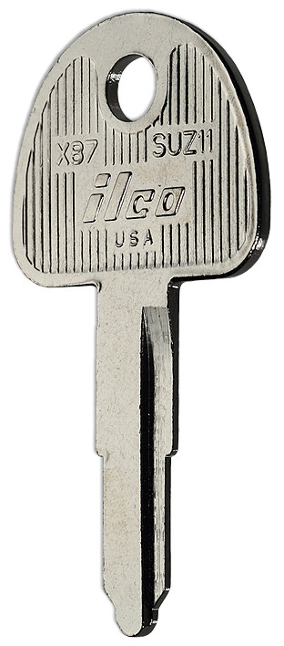 Suzuki Motorcycle Keys and Key Blanks | Ilco SUZ11 X87