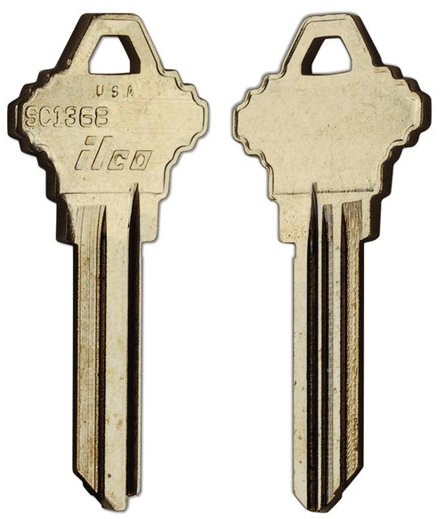 Schlage Keys and Key Blanks | Ilco SC1368