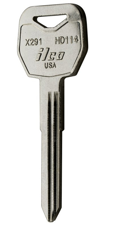 Honda Motorcycle Keys & Key Blanks | ILCO HD114 X291