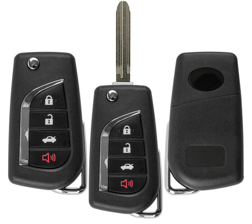 Replacement Toyota Car Keys and Key Blanks | ILCO FLIP-TOY-4B2