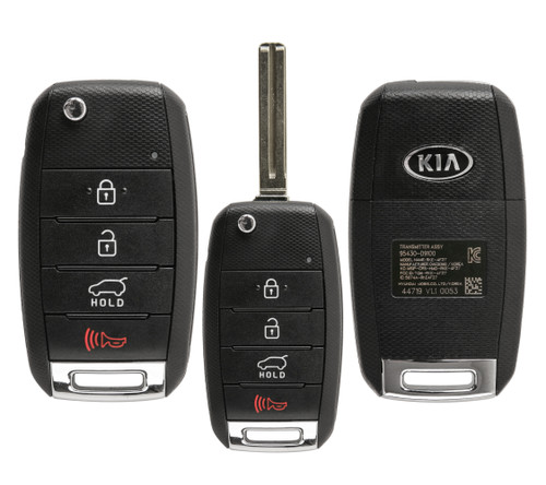 Replacement Kia 4 Button Car Key | OEMR FLIP-KIA-4B5