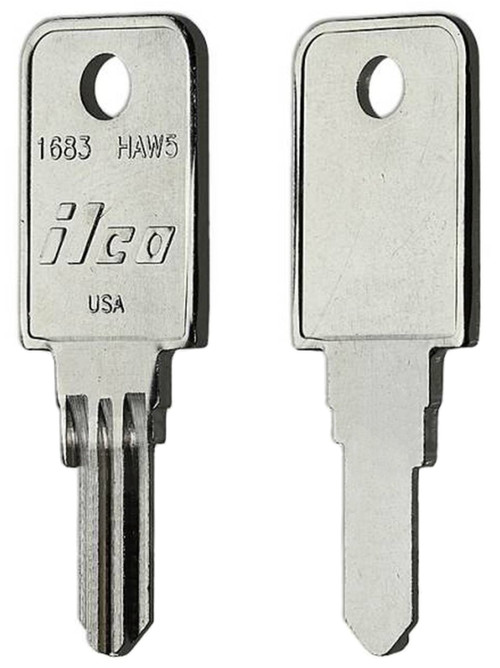 Replacement Haworth Keys and Key Blanks | Ilco HAW5 1683