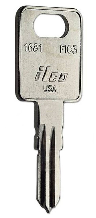 Wholesale FIC & Fastec Keys and Key Blanks | ILCO FIC3 1681