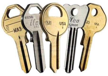 Padlock Key Blank Assortment | eKeyBlanks.com