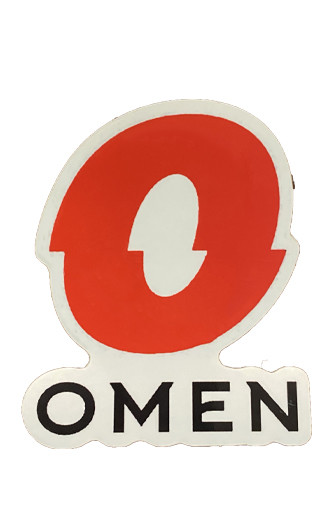 Omen Sticker High Gloss