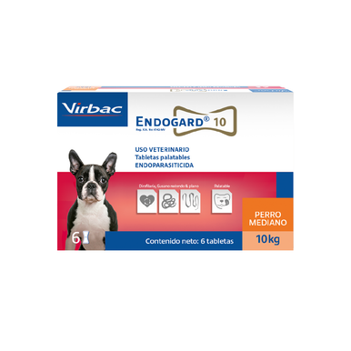 ENDOGARD 10 x 6 tab. - Virbac B2B - Colombia Production