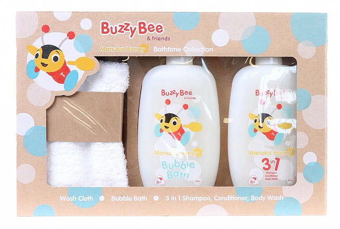 Buzzy Bee Bath Set - Willow & Wolfe