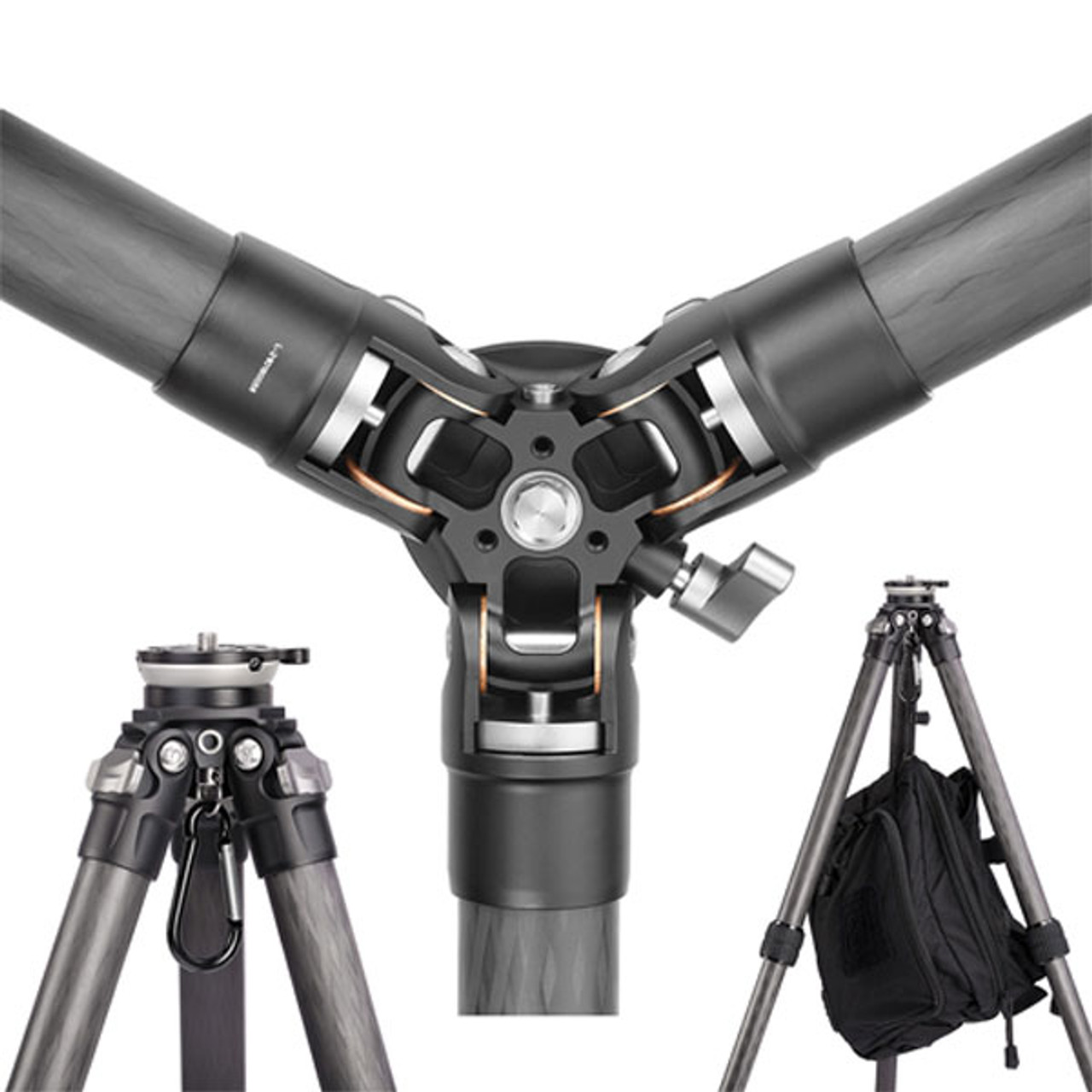 Leofoto Ls 324cex 32mm 4 Section Compact Carbon Fiber Tripod