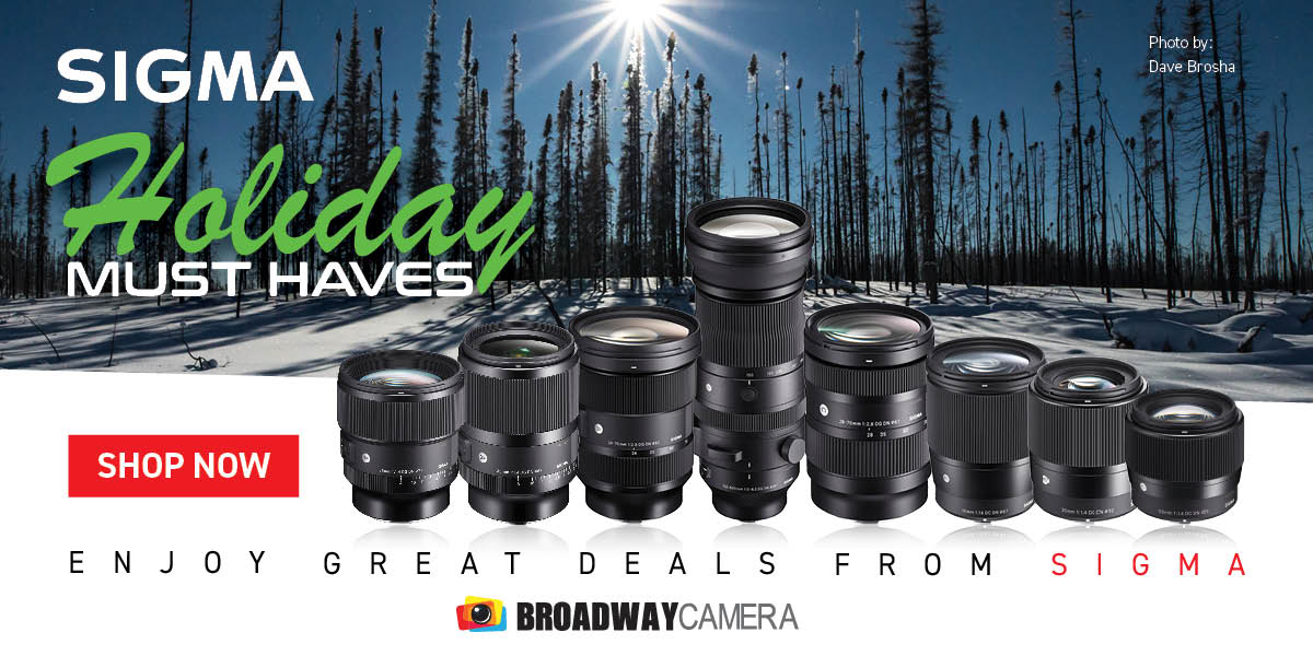 Sigma sales & Promotions | Camera Store In Greater Vancouver | Broadway ...