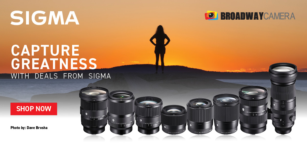 Sigma sales & Promotions | Camera Store In Greater Vancouver | Broadway Camera