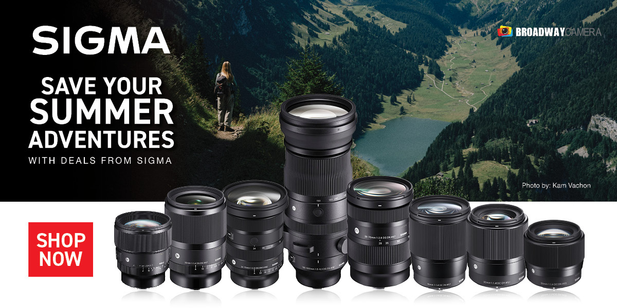 Sigma Promotions | Camera Store In Greater Vancouver | Broadway Camera