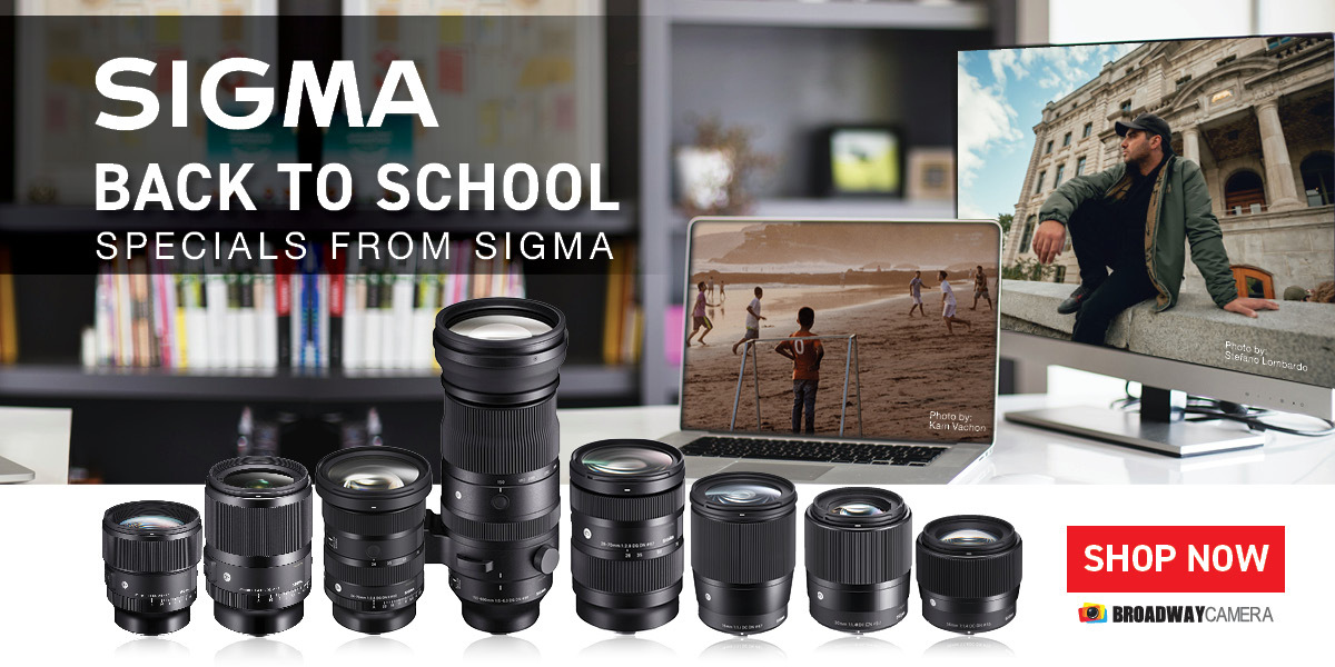 Sigma Promotions | Camera Store In Greater Vancouver | Broadway Camera