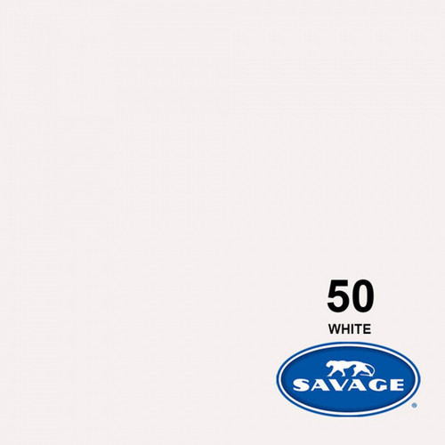 Savage Background Paper 107" x 36' White Paper Roll