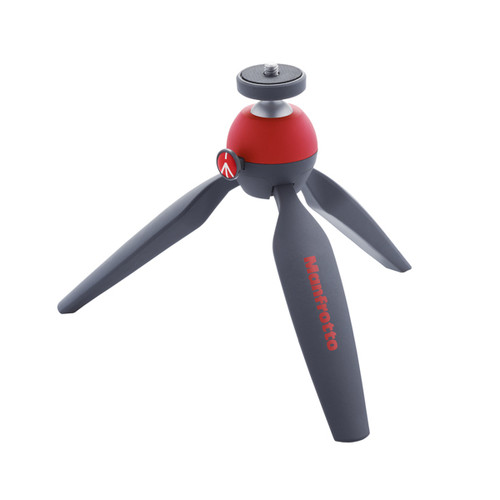 Manfrotto Pixi Mini Tripod Kit Red and Grey