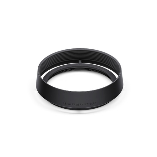 Leica Q3 Lens Hood, Black Aluminum