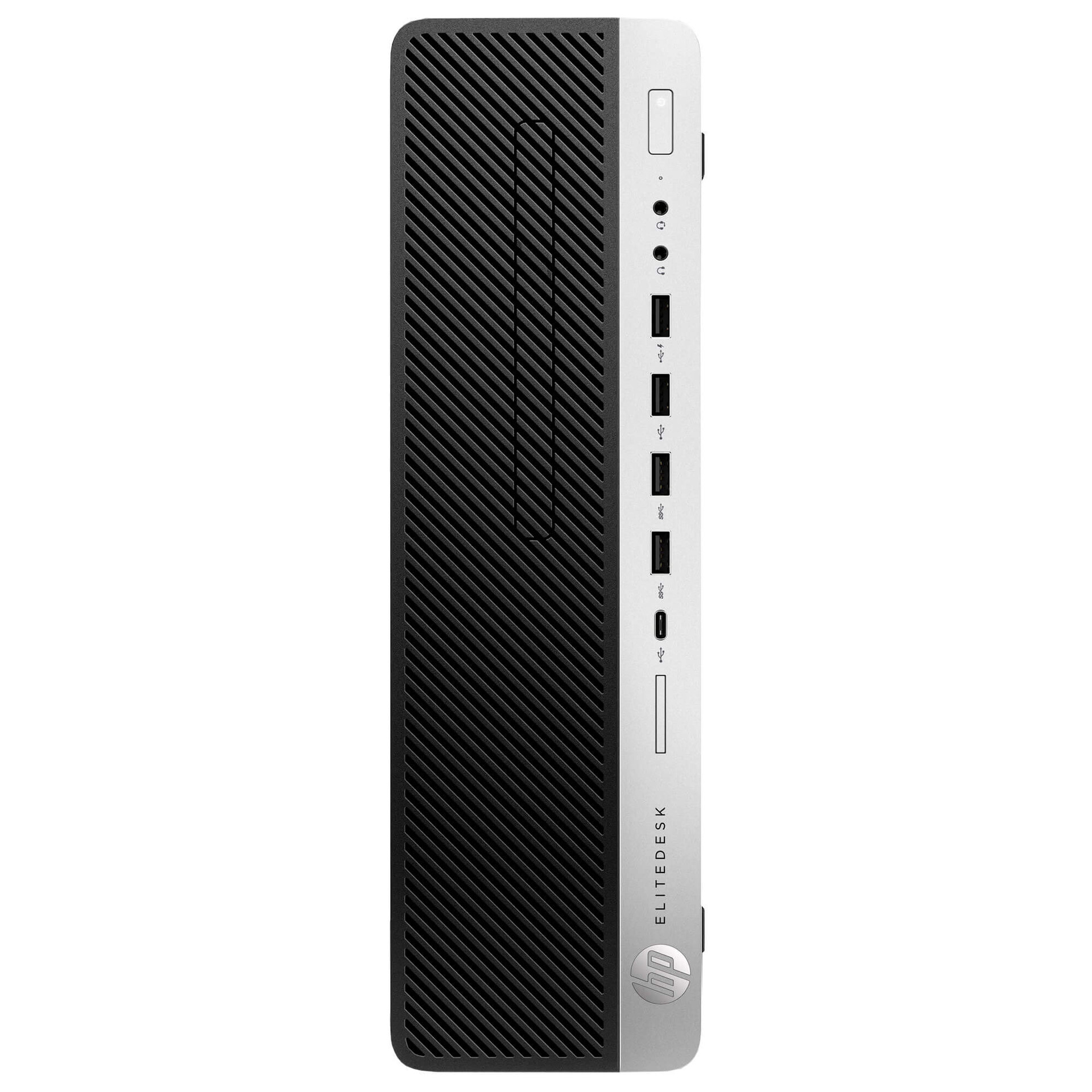 HP Refurbished EliteDesk 800 G4 Desktop Computer - Intel Core i5 (8th ...