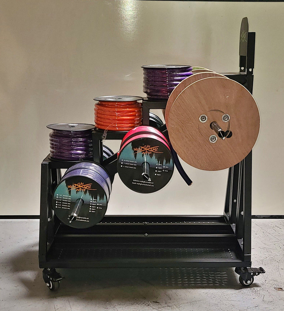 Sky High Car Audio Wire Rack