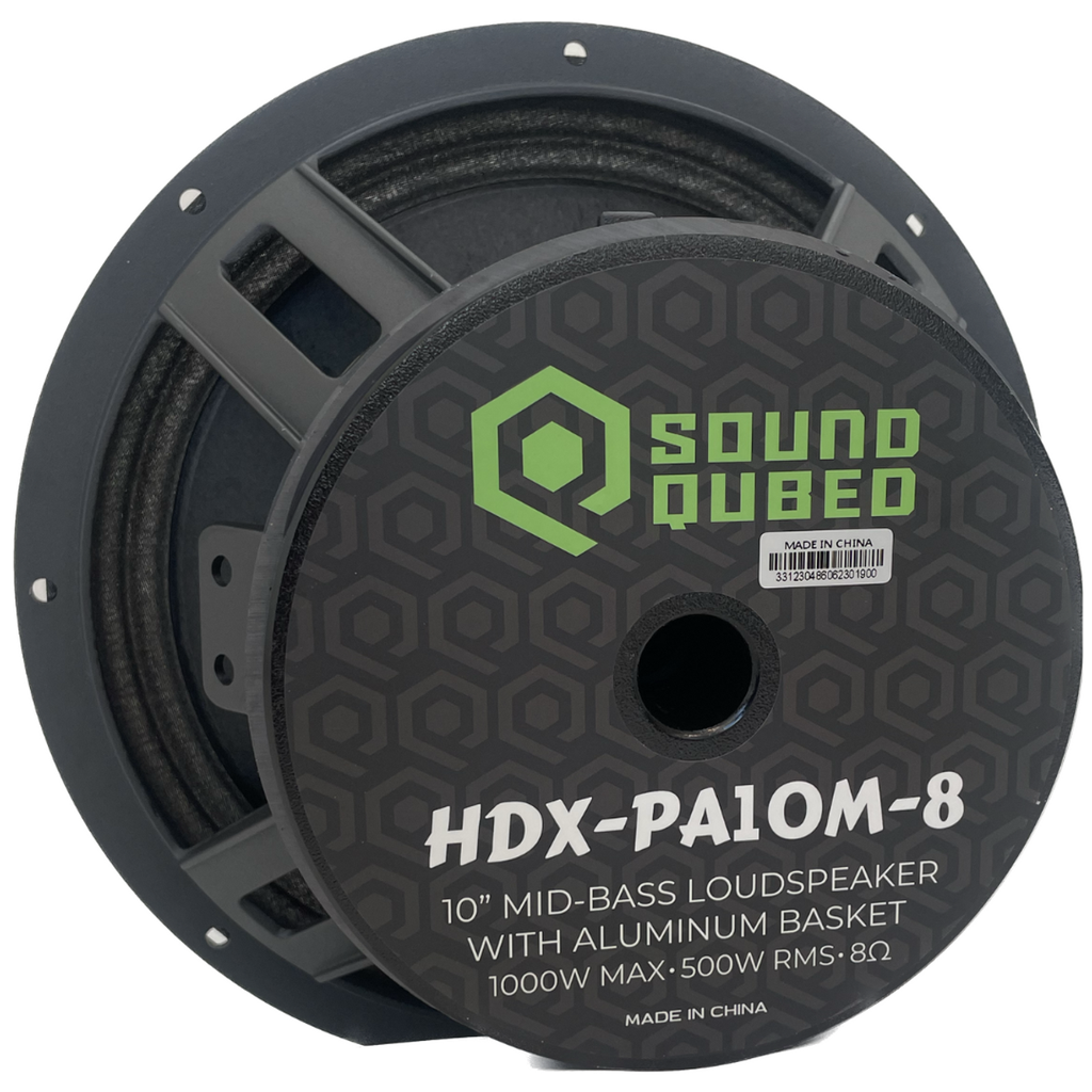 Soundqubed HDX Series - 10" pro audio loud speaker