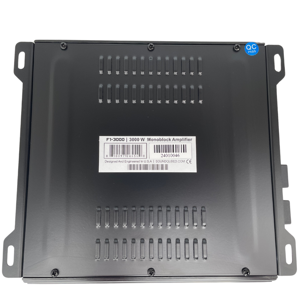 SoundQubed 3000 Watt Amplifier F1-3000 Mono Block Amplifier