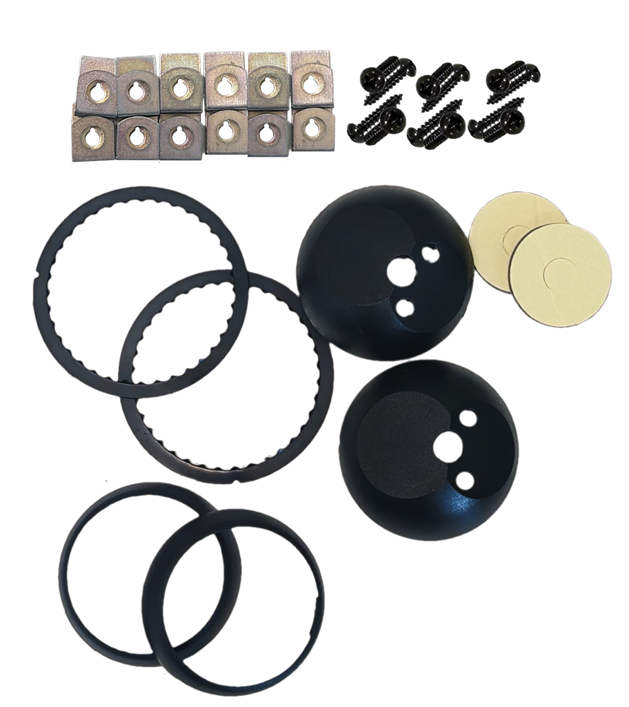 Sky High Car Audio SH-BL65C 6.5" 2-Way Component Set 3 Ohm Speakers ...