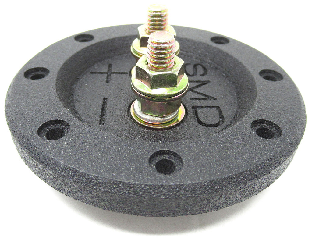 SMD 1 Channel Heavy Duty Speaker Terminal (Grade 8) (3/4" PVC Black ...