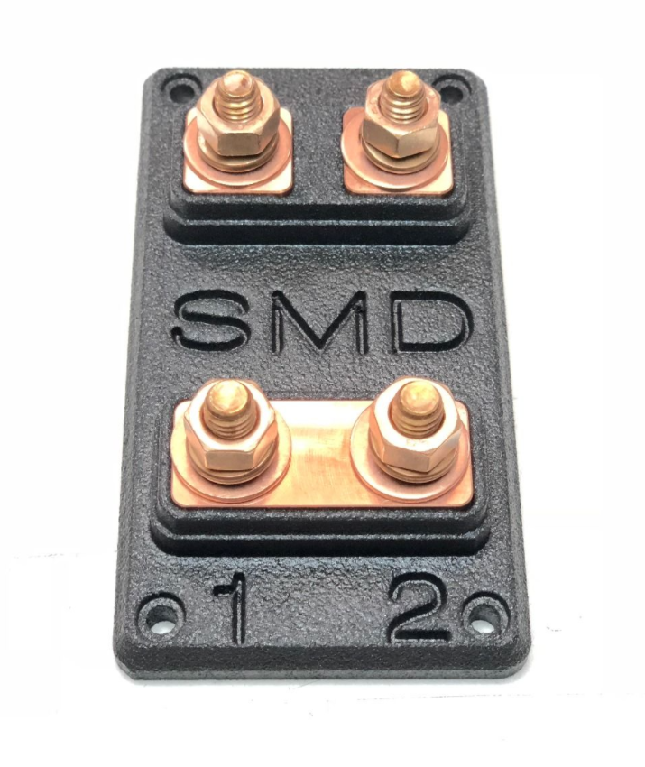 SMD Heavy Duty Double ANL Fuse Block Copper