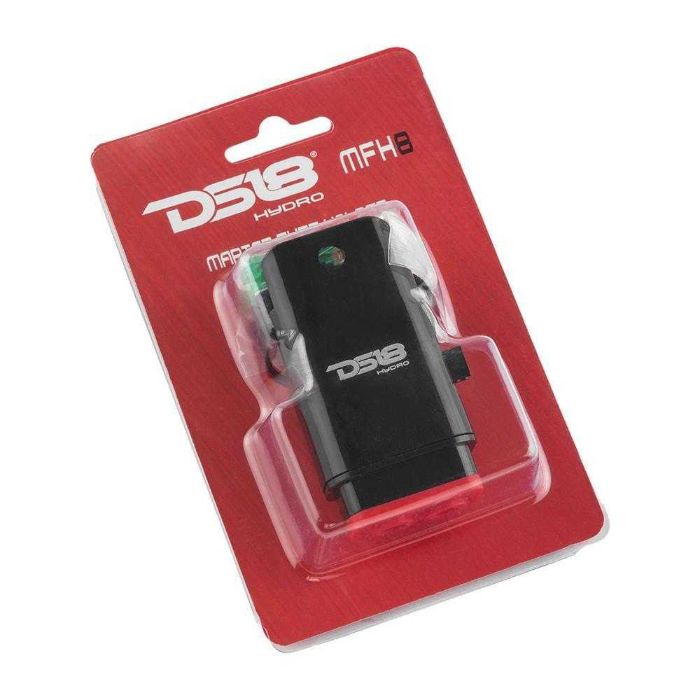 DS18 Marine Grade Fuse Holder 8-GA, Fuses Included Install Accessories