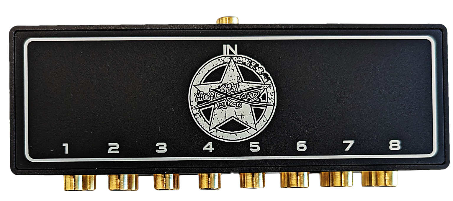 SHCA Premium 1 to 8 RCA Distribution block