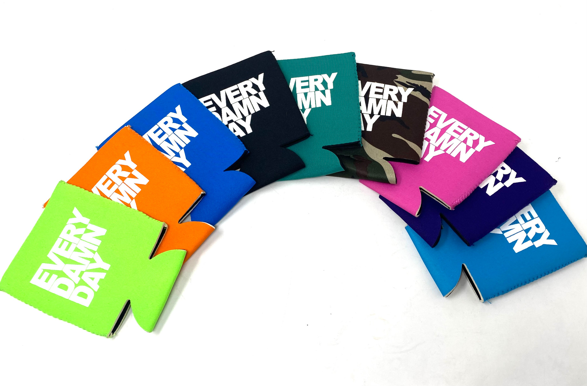 SHTNONM - EVERY DAMN DAY ELEMENT KOOZIE - Sky High Car Audio