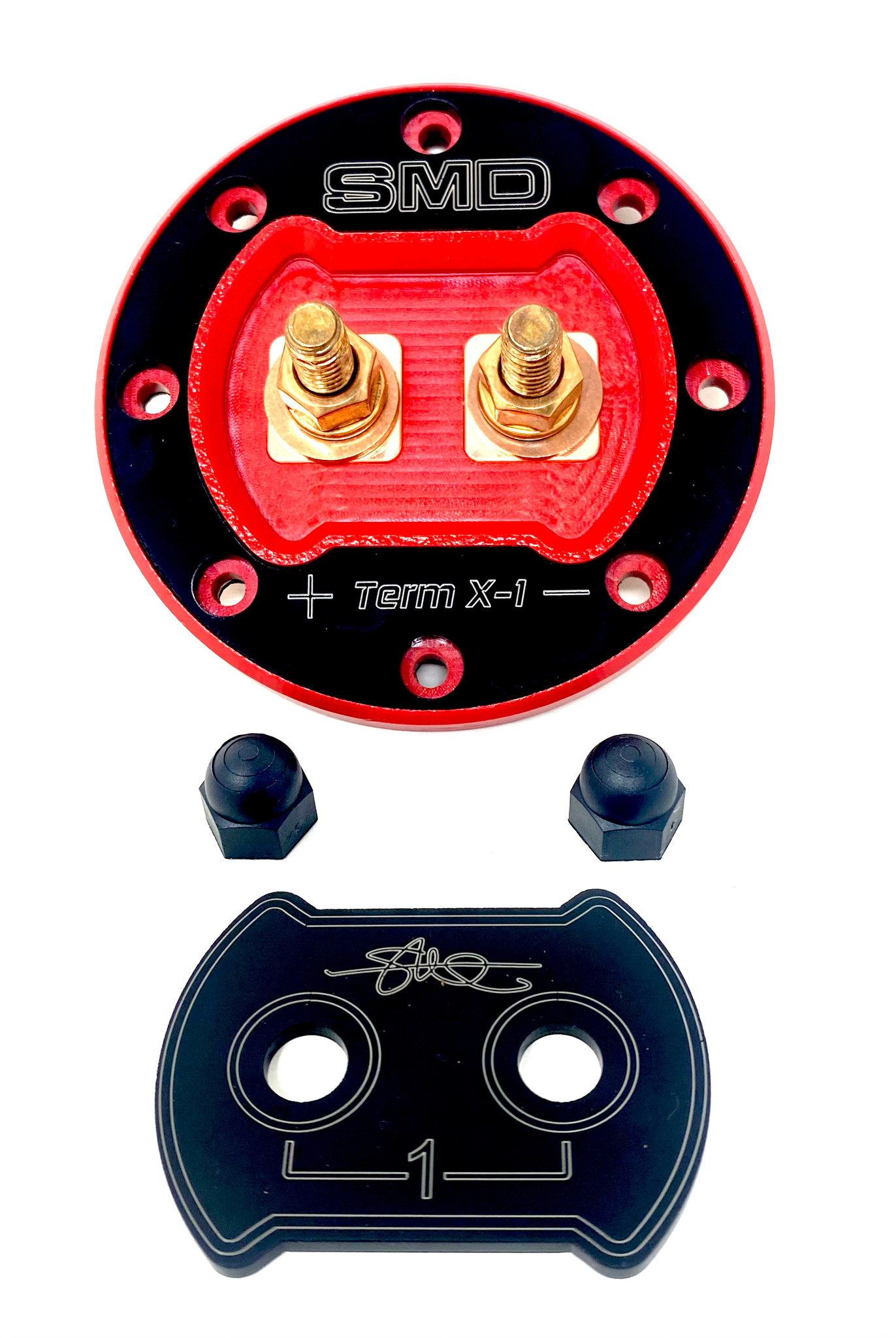 SMD 1 Channel Speaker Terminal X-1 - Copper - Red - Sky High Car Audio