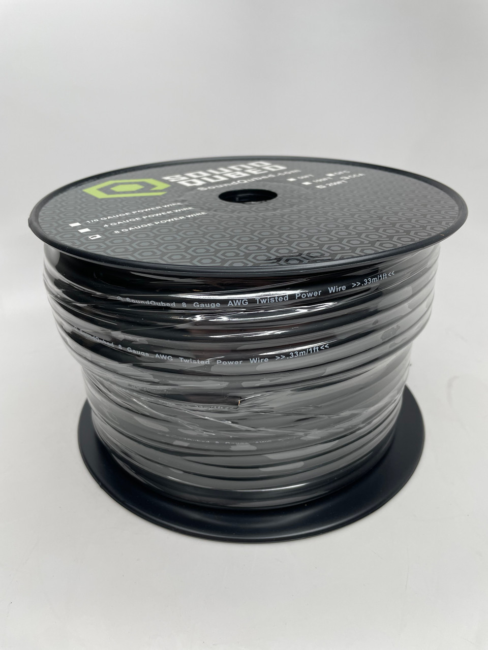 SoundQubed 8 Gauge Wire 250ft Spool - Premium Power & Ground