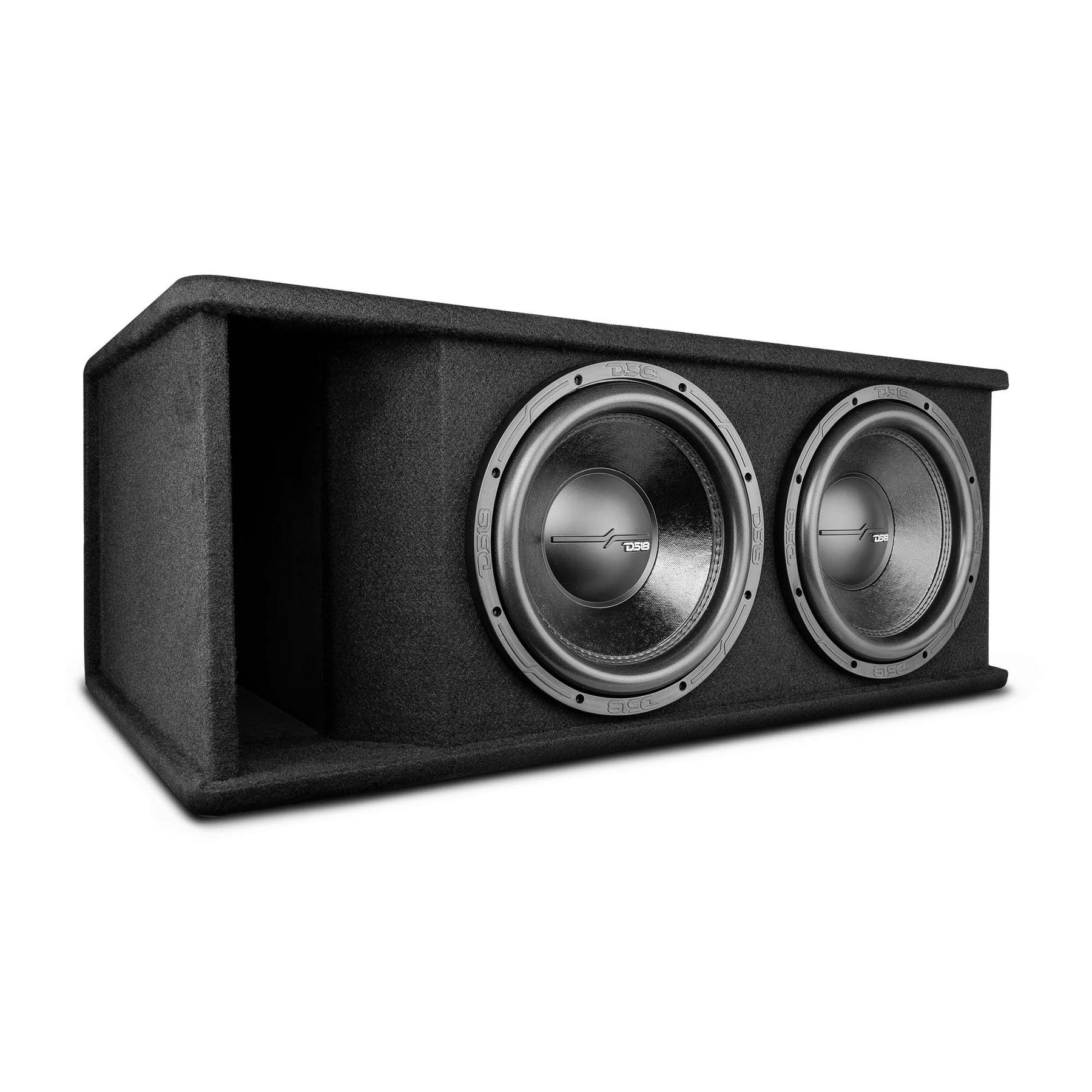 DS18 ZR212LD Bass Package 2 x ZR12.4D 12" Subwoofers In a Ported Box ...