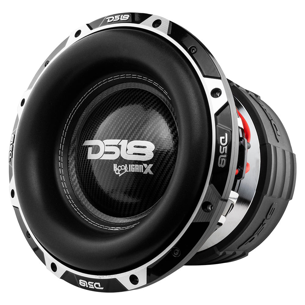 DS18 HOOL-X12.4DHE HOOLIGAN 12" High Excursion Car Subwoofer 4000 Watts ...